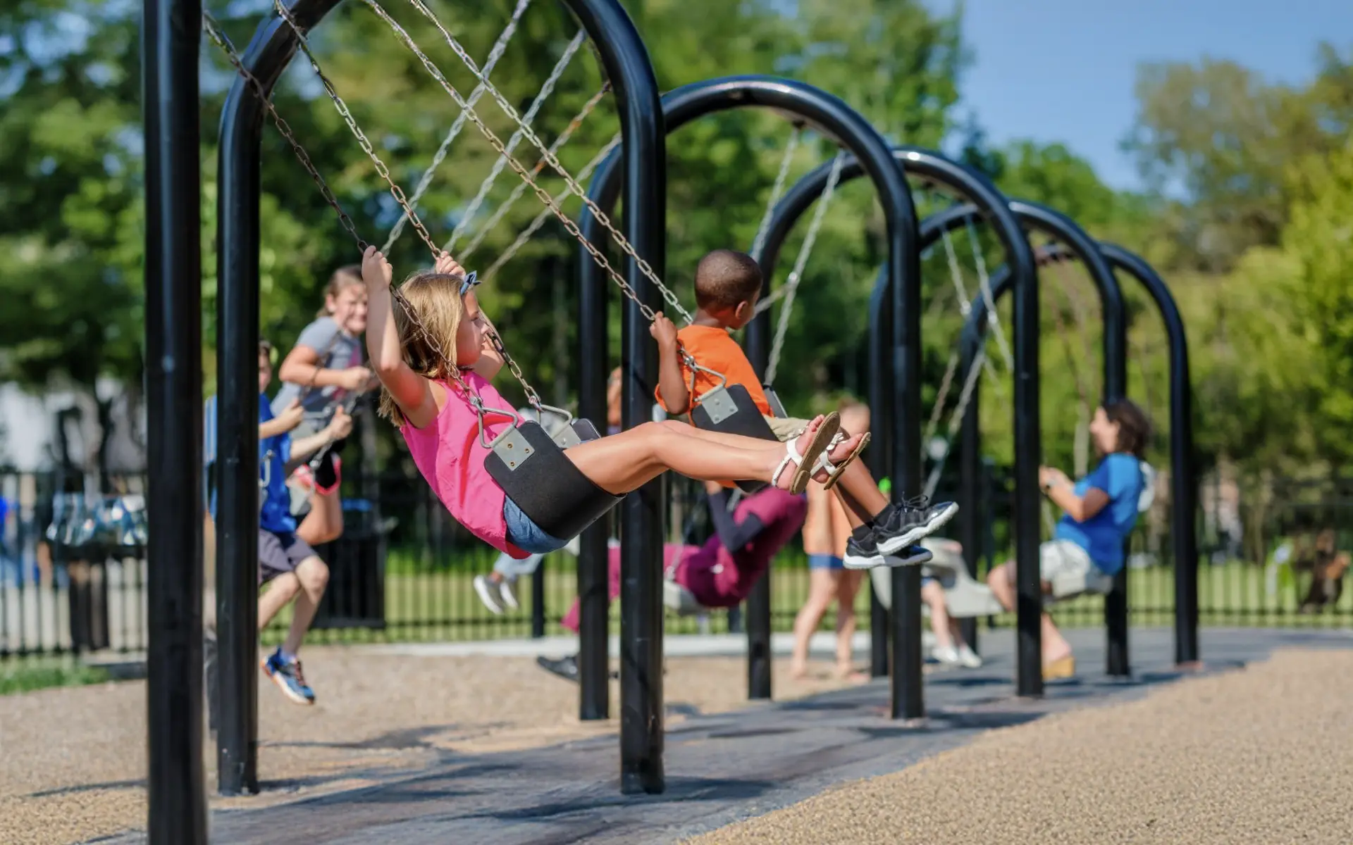 Choosing the Right Swing Set for Your Community Play Space or Backyard ...